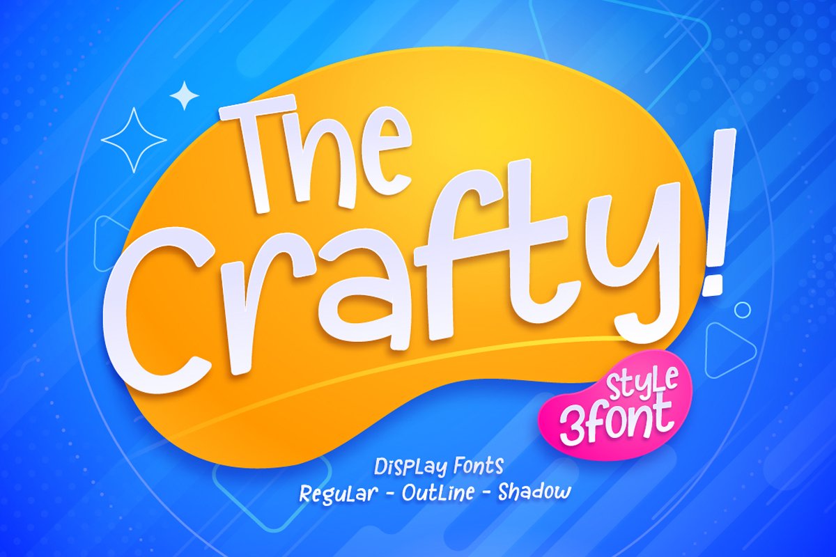 The Crafty ! - Handwritten Font