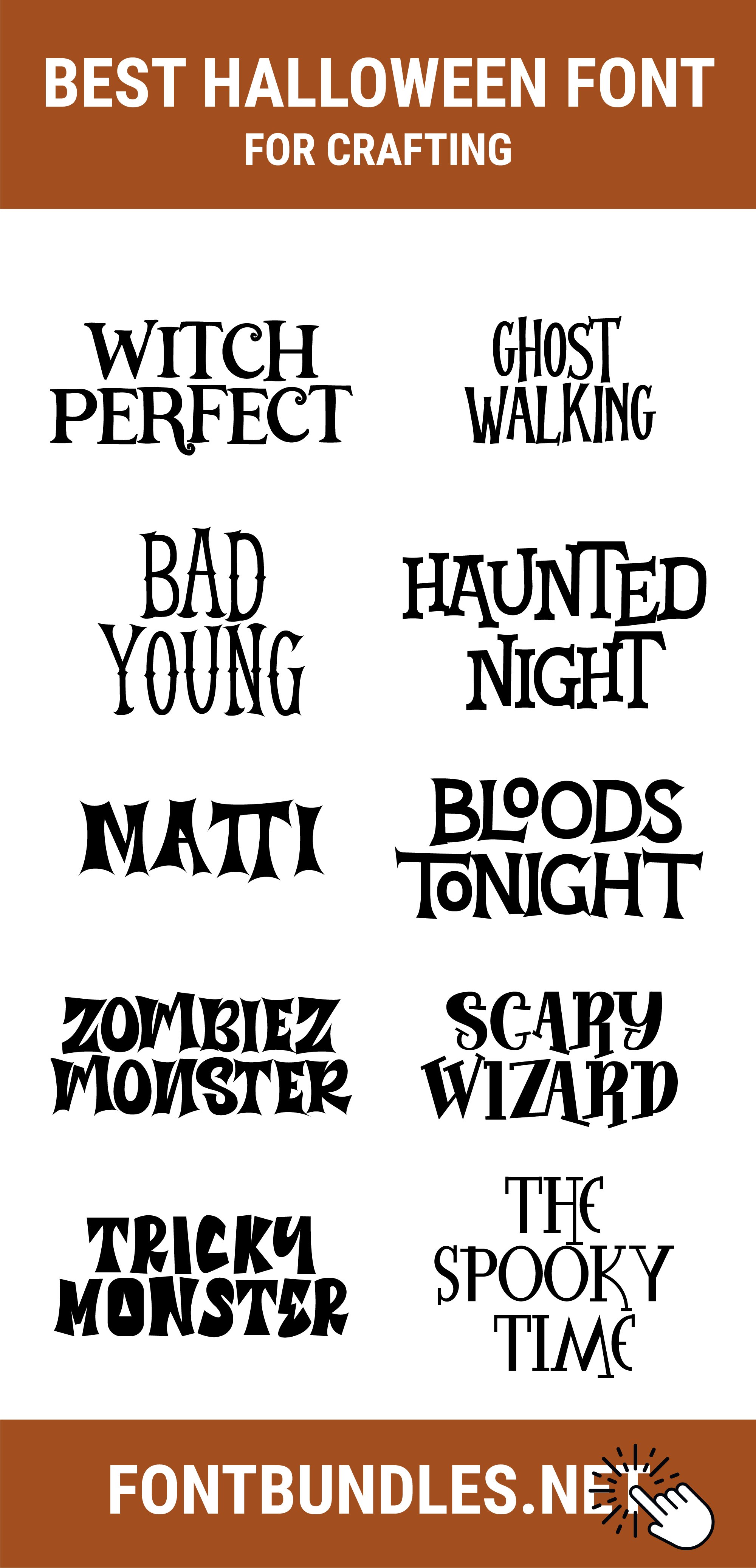 Halloween Mini Pack| 10 Fonts Collections