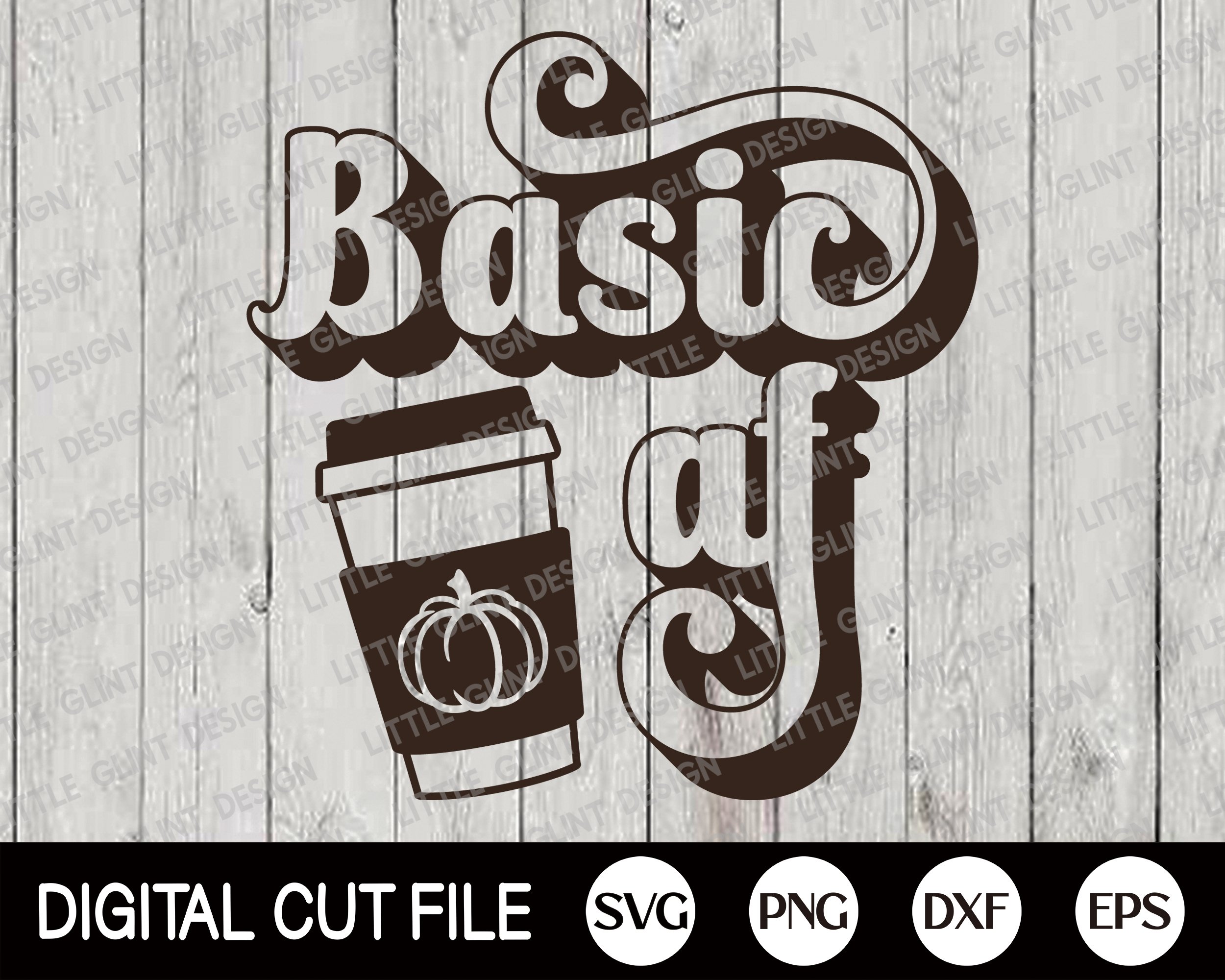 Fall SVG, Pumpkin SVG, Autumn, Thanksgiving, Basic Af DXF