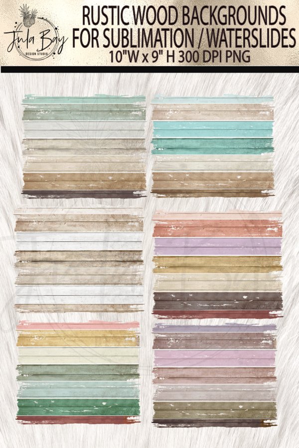 Rustic Wood Rectangle Sublimation Backgrounds PNG (1136347)
