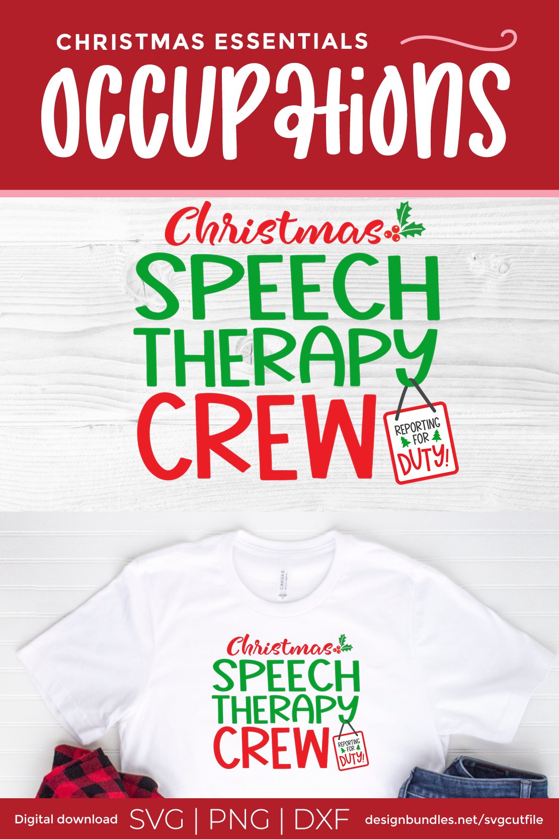 Christmas Speech Therapy svg - an SLP Christmas (1087240)