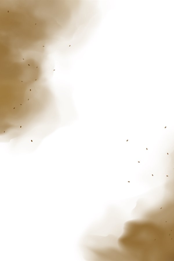 Dust sand cloud. Mud dust splashes, 3d dirty soil particles.