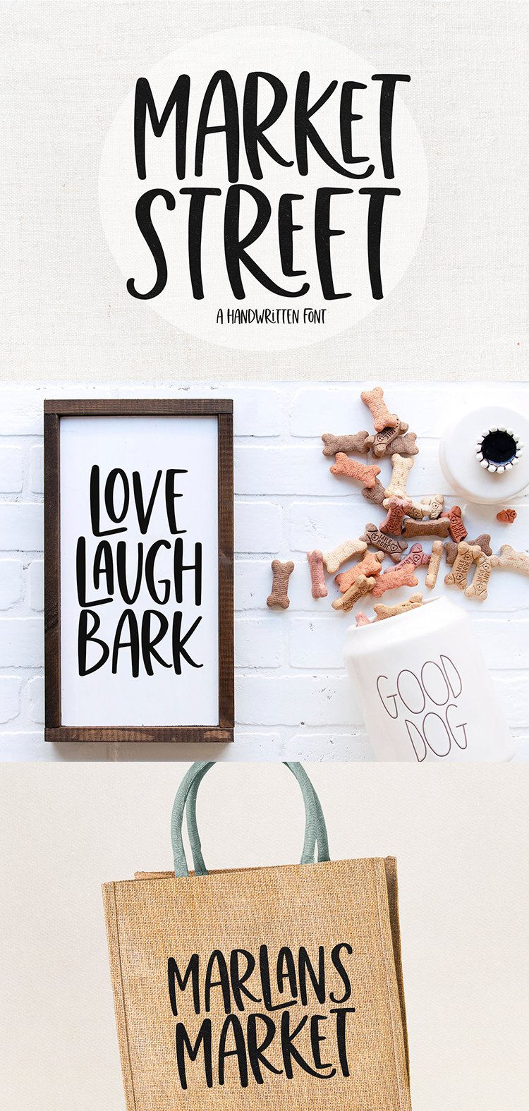 Market Street - A Fun Handwritten Font