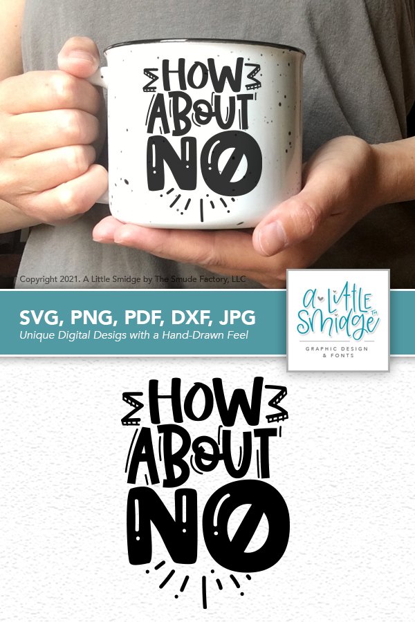 How About No SVG Cut File (1289326)