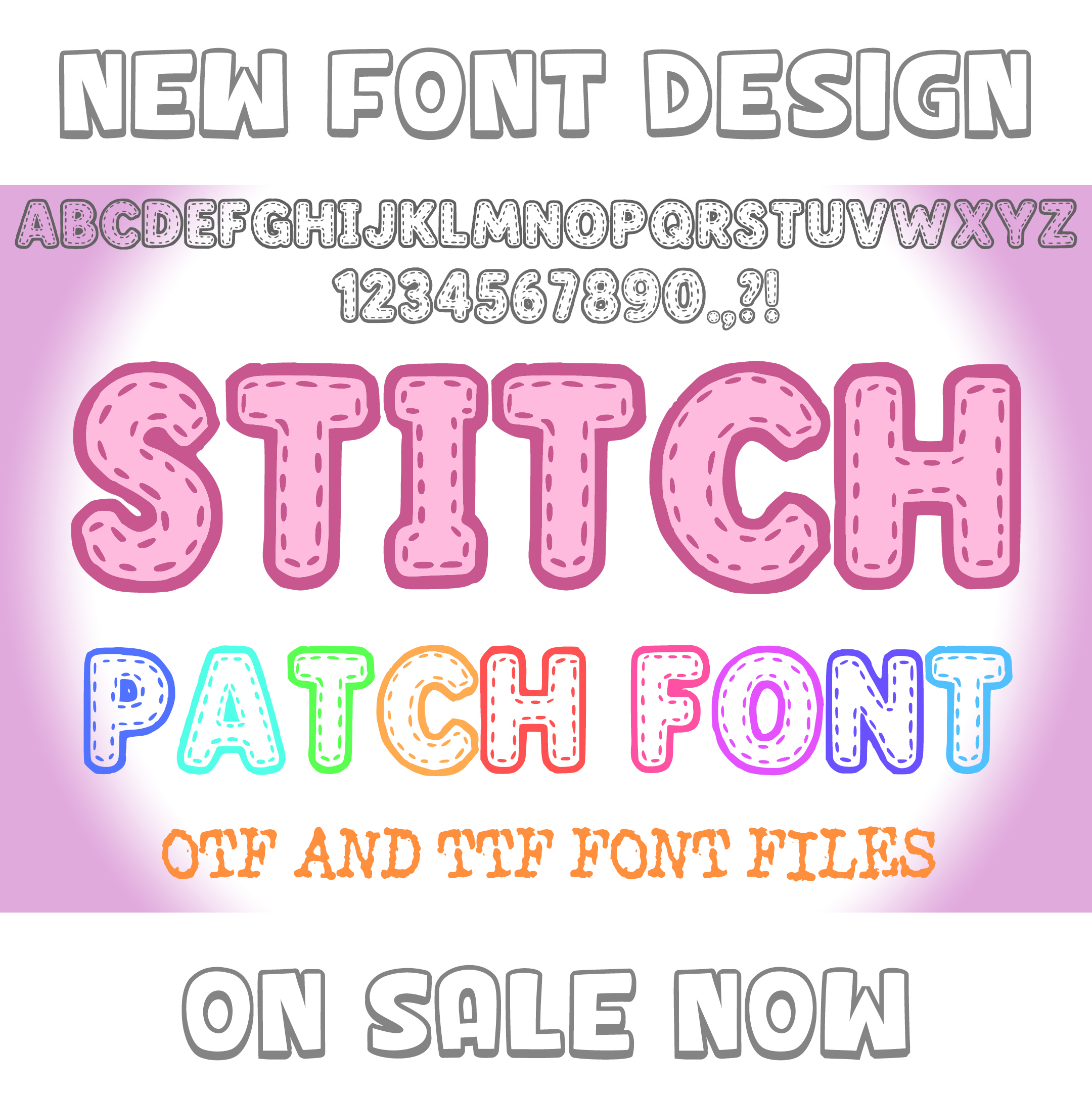 Scratchy Sketch Alphabet Lettering ABC Text Font OTF