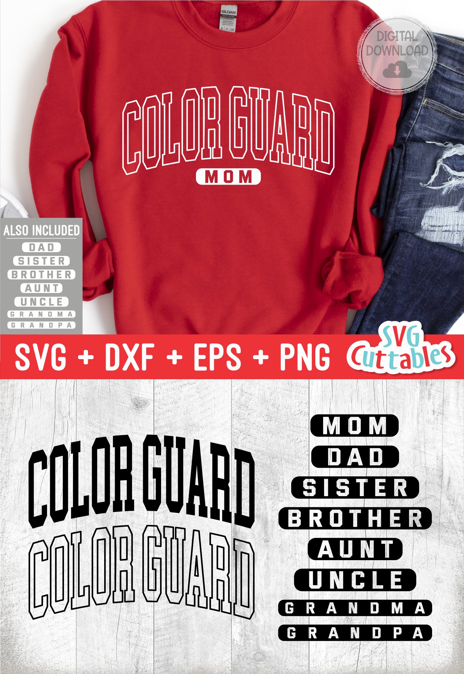Color Guard SVG | Color Guard Family