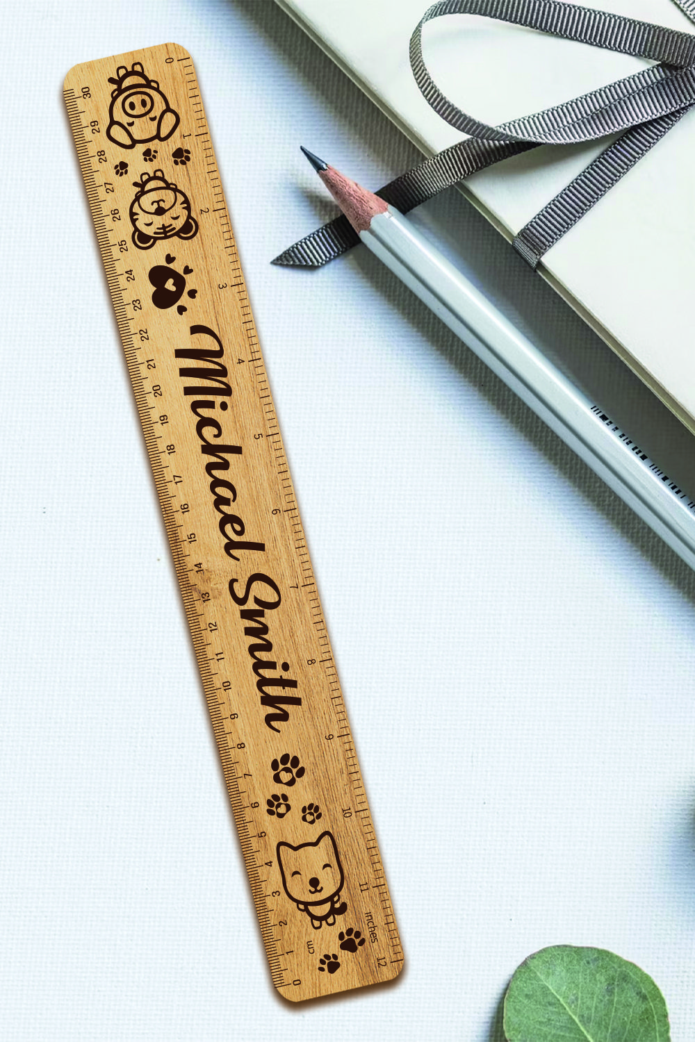 Ruler Decorative Design Laser Cut FIle