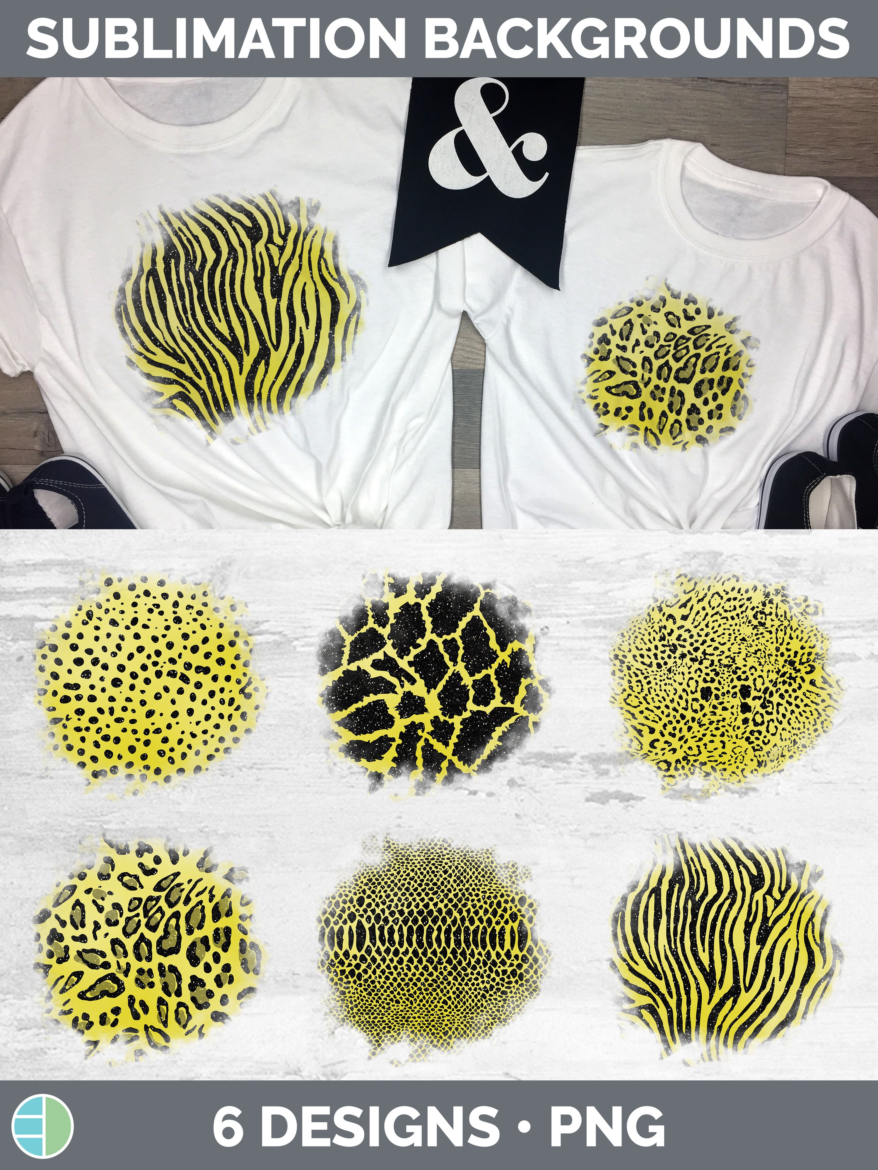 Yellow Background | Grunge Sublimation Backgrounds