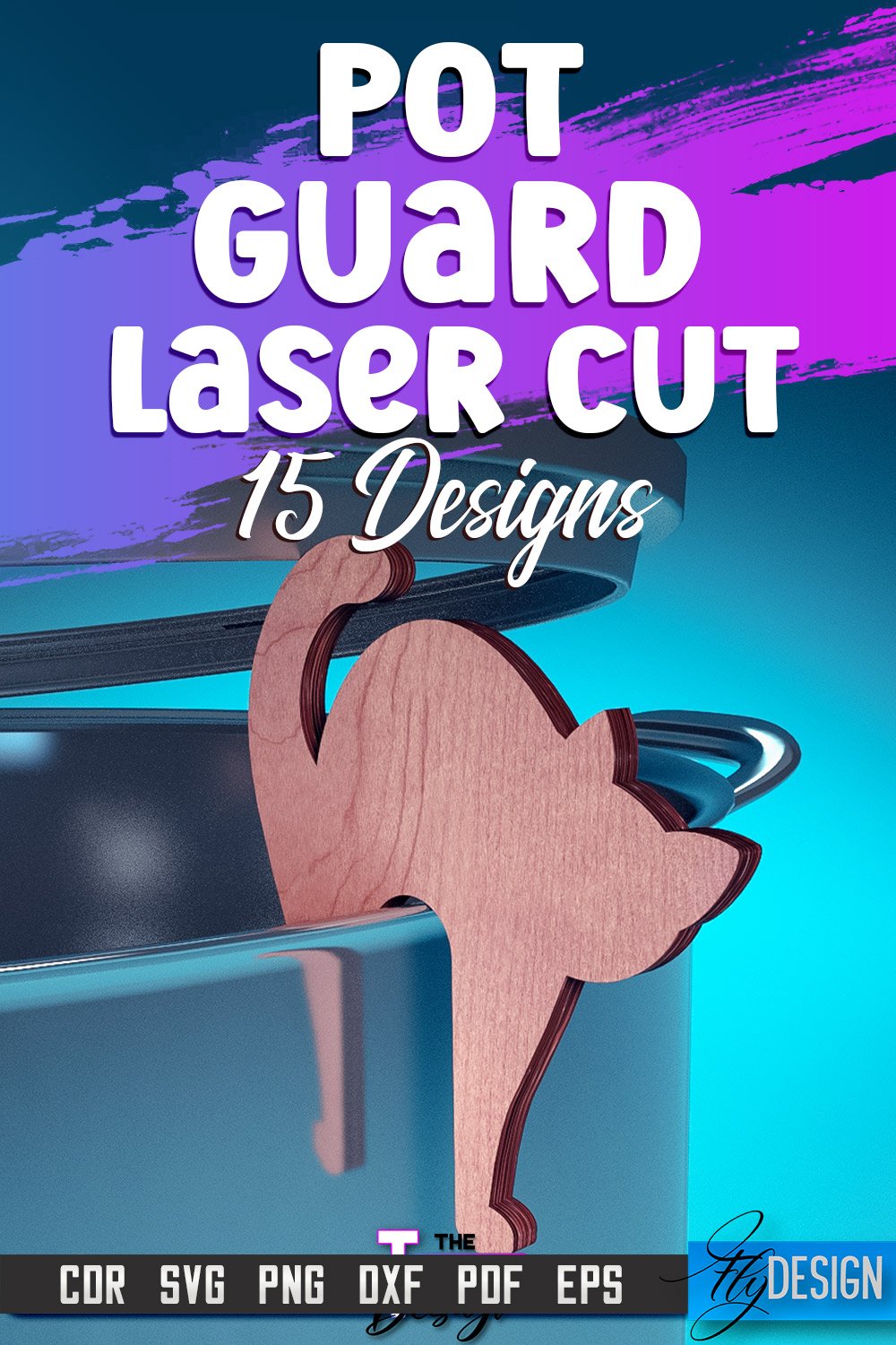 Pot Guard Laser Cut SVG |Pot Guard Laser Cut SVG (2642047)