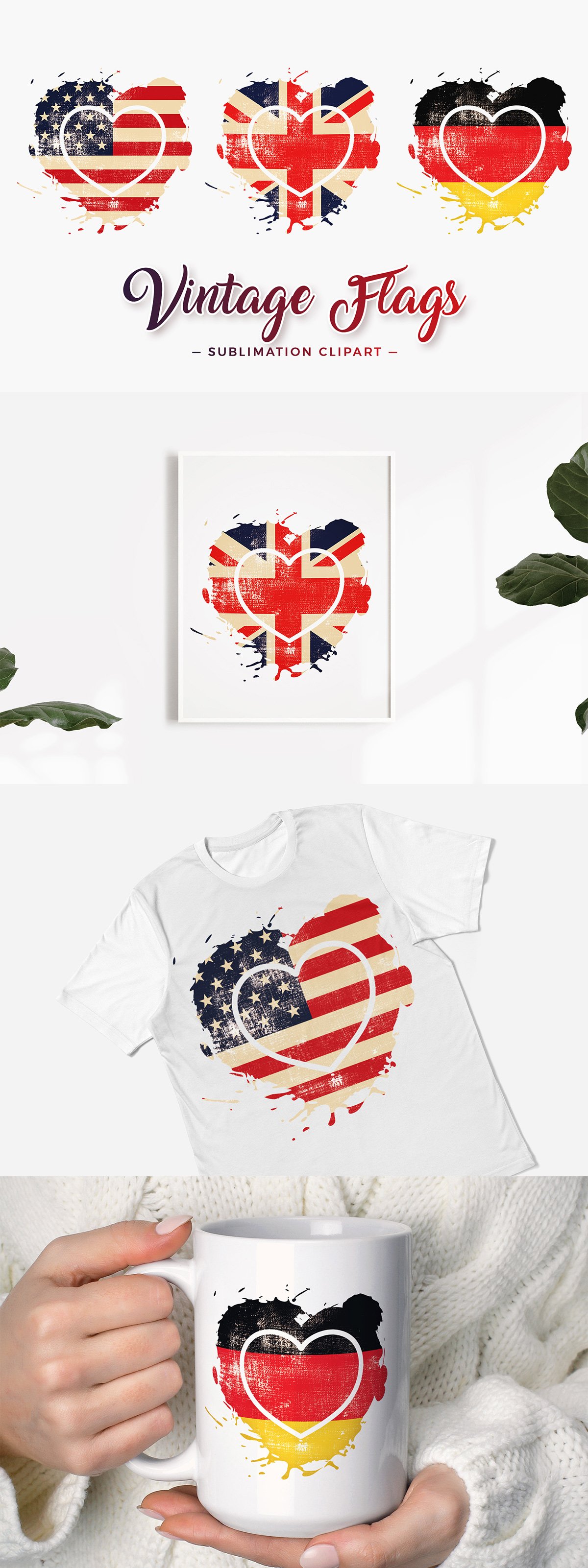 Flag Sublimation Patriotic Designs