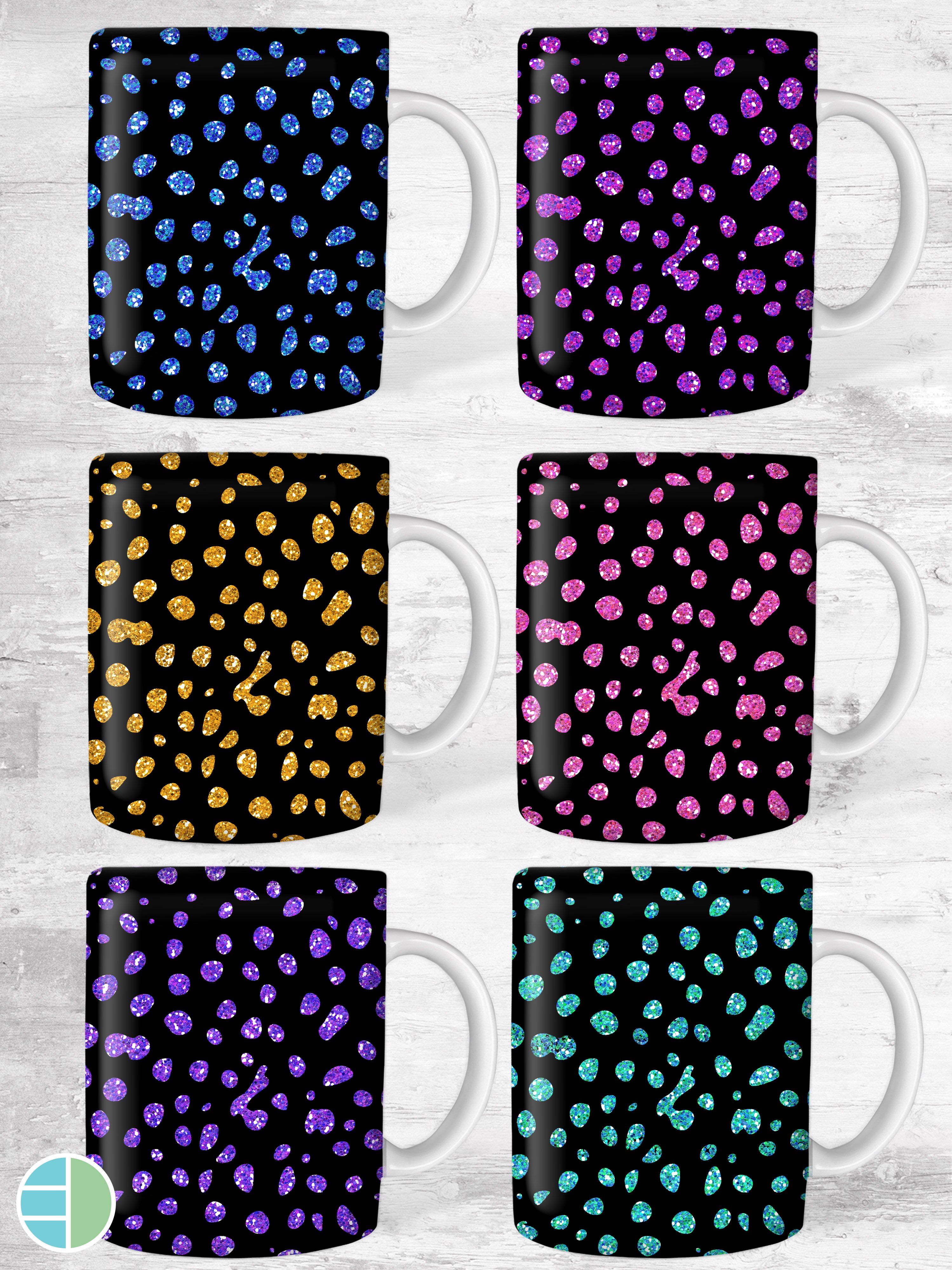 Cheetah Mugs | Animal Print Sublimation Designs (1617845)