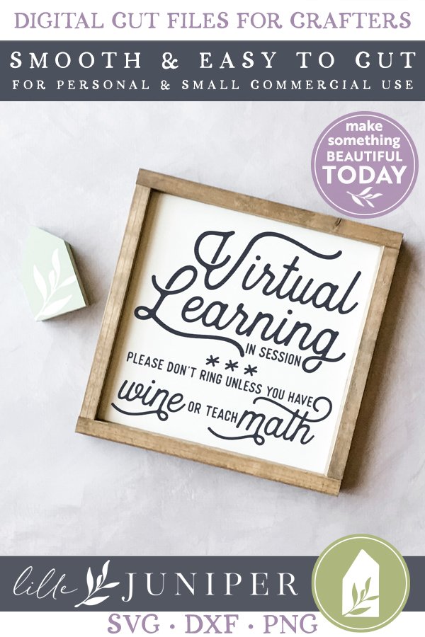 Virtual Learning in Session SVG Files, Farmhouse School SVG