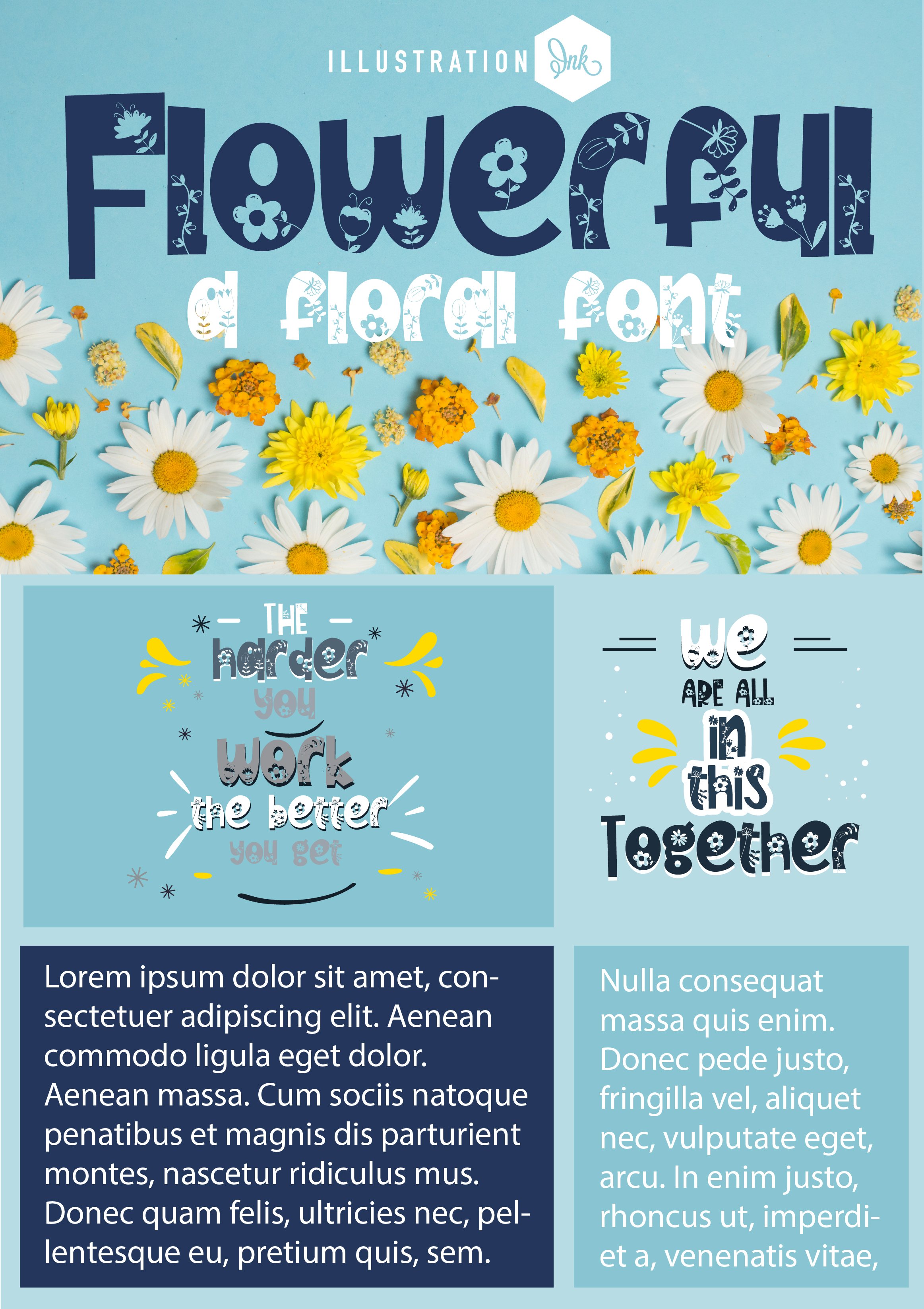 Hand-crafted, hand-written, script font