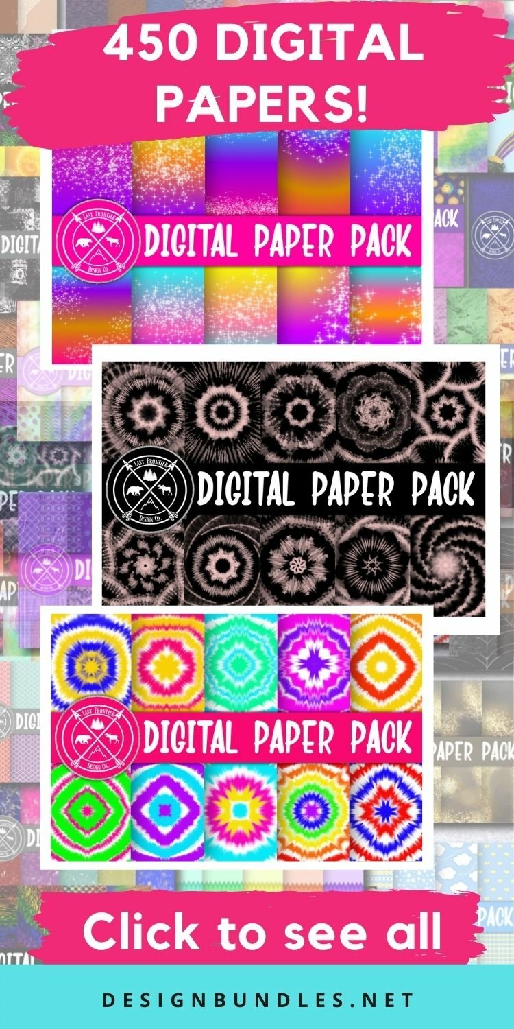 Ultimate Digital Paper Bundle|Scrapbooking Papers
