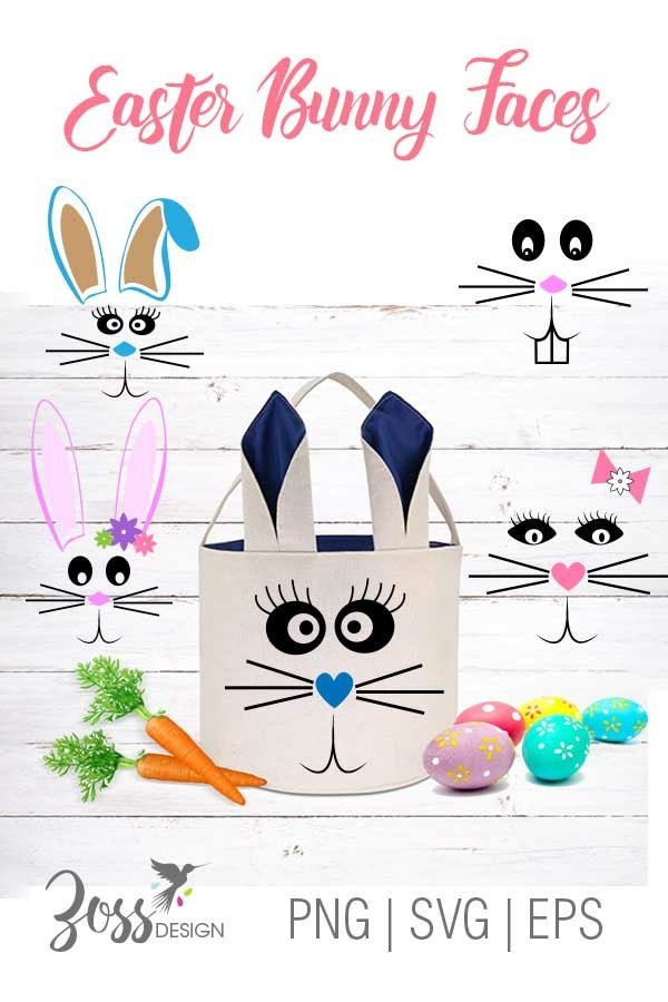 Easter Bunny Faces (1245459)