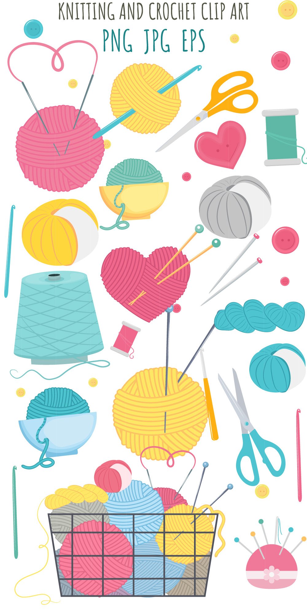 knitting clip art