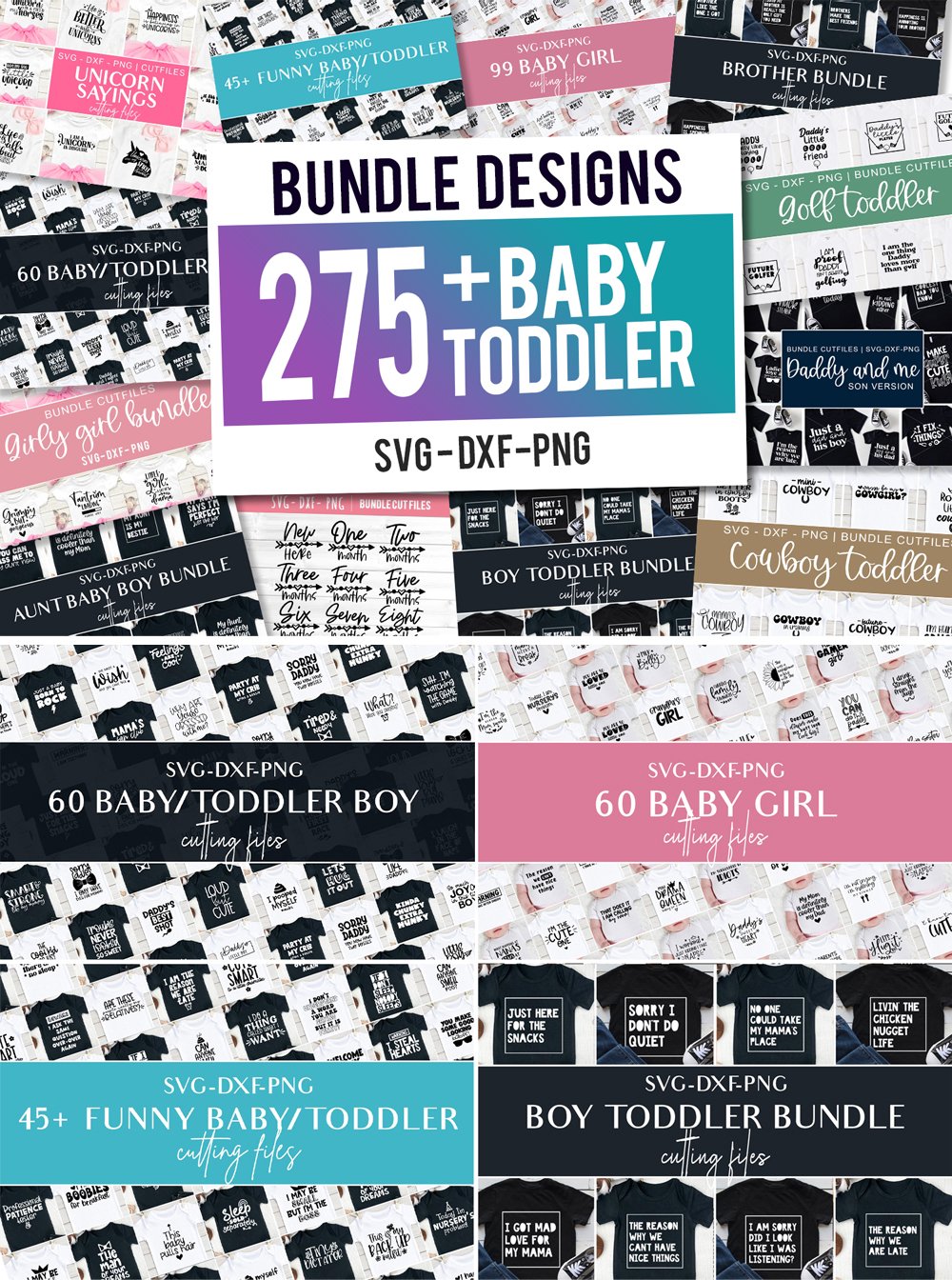 Baby SVG Bundle, Toddler SVG bundle, mega bundle