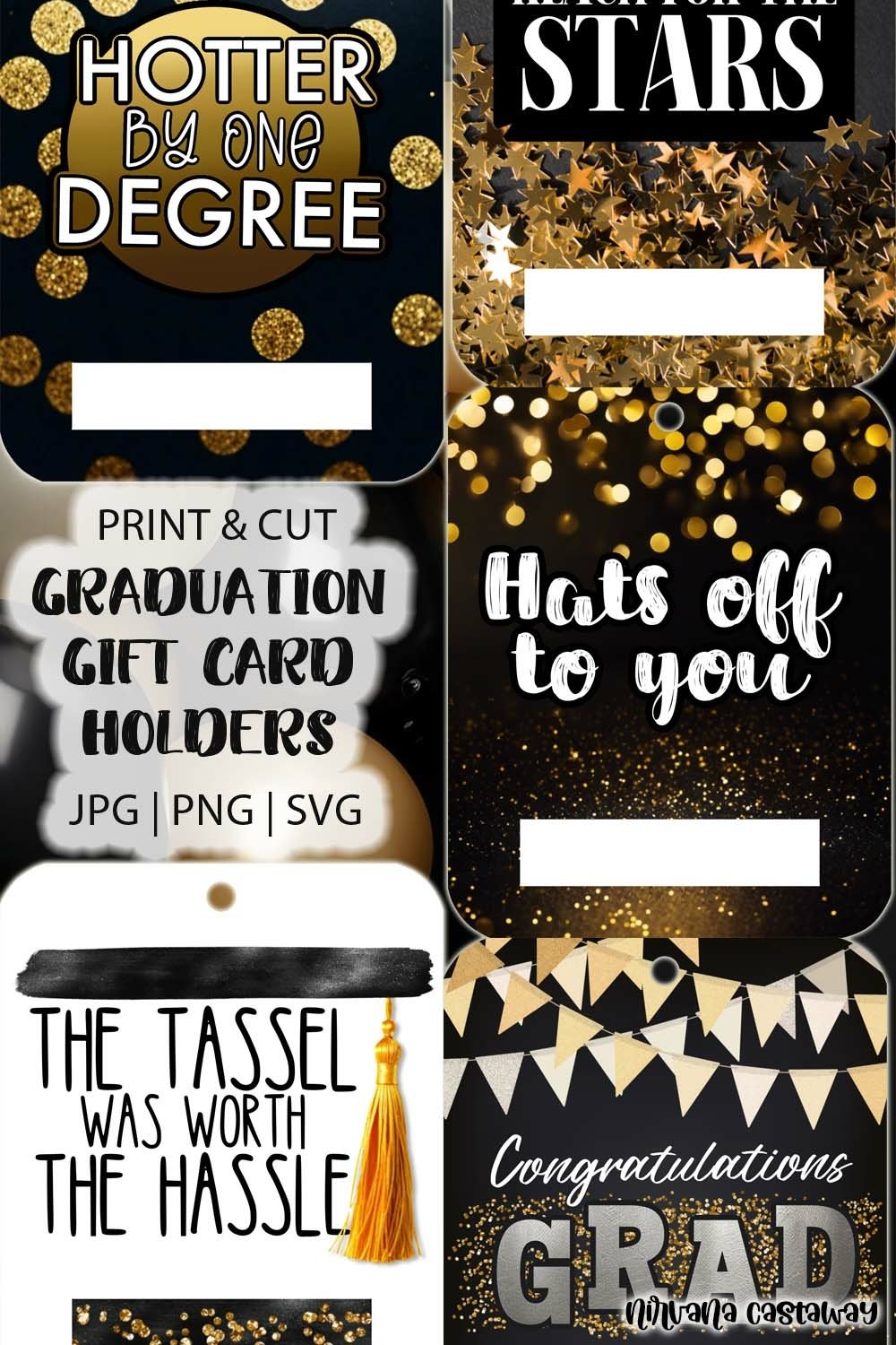 Graduation Gift Card Holders: Printable Designs"