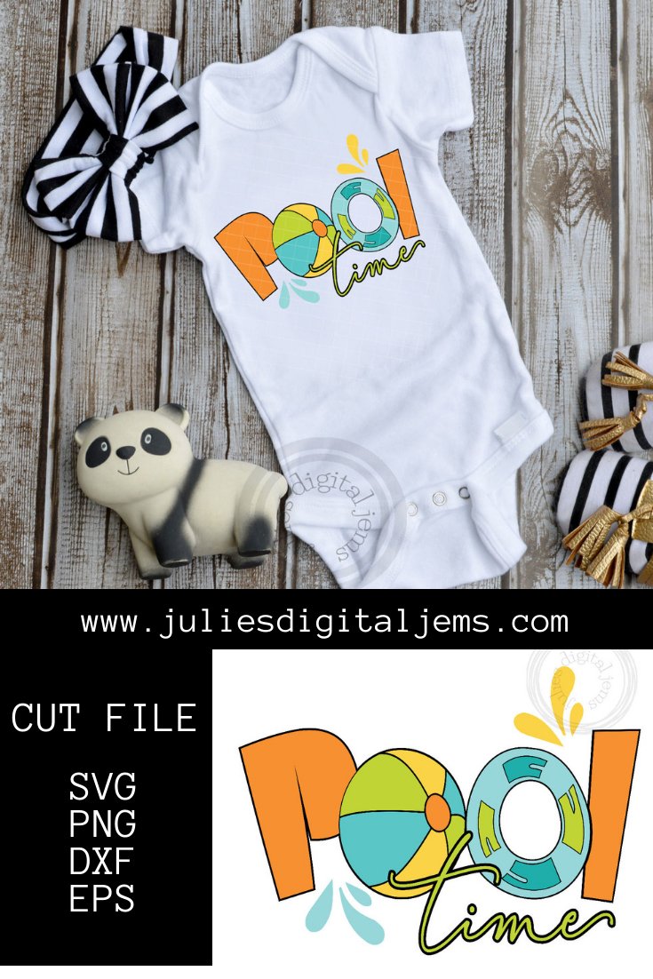 Pool Time SVG, by Julies Homemade Jems
