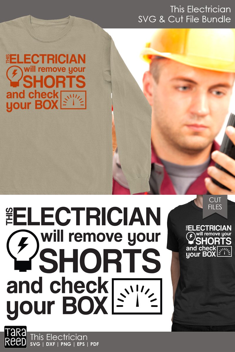 Electrician SVG and Cut Files for Crafters