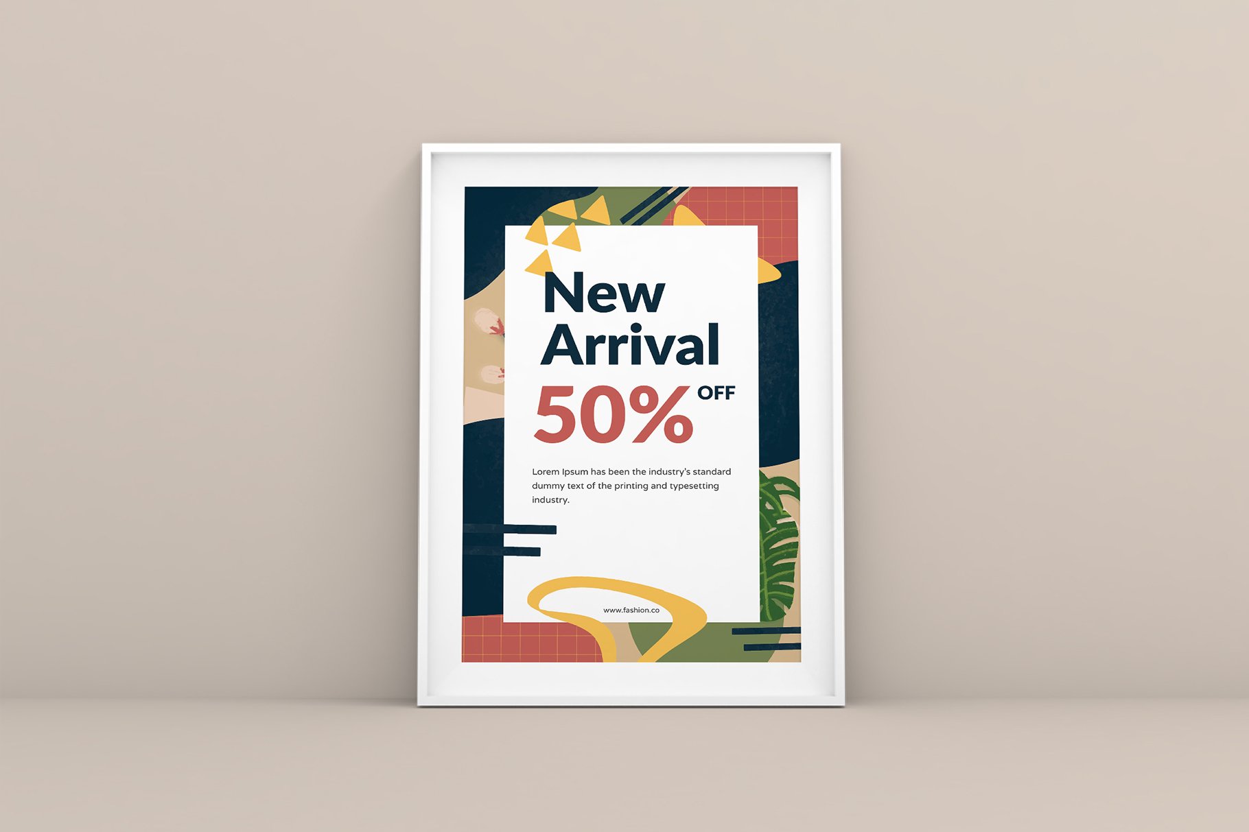 New Arrival Flyer Template