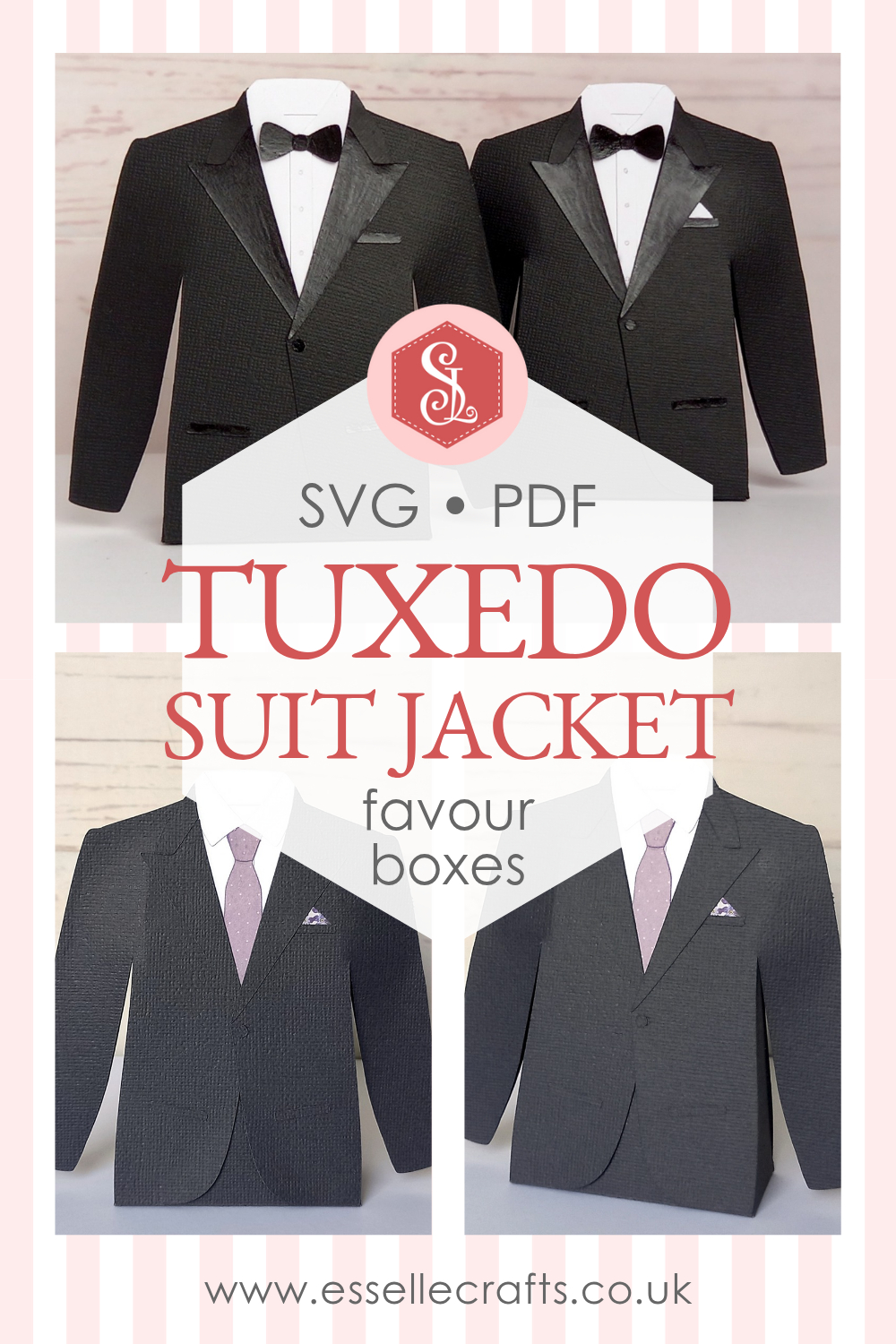 Tuxedo Suit Jacket Favour Box