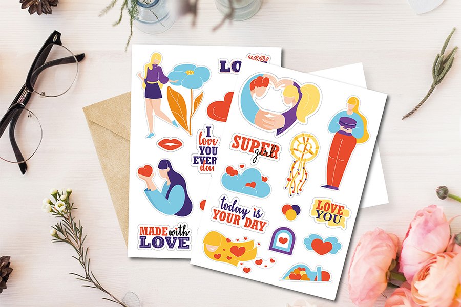 Love Stickers! Simple style