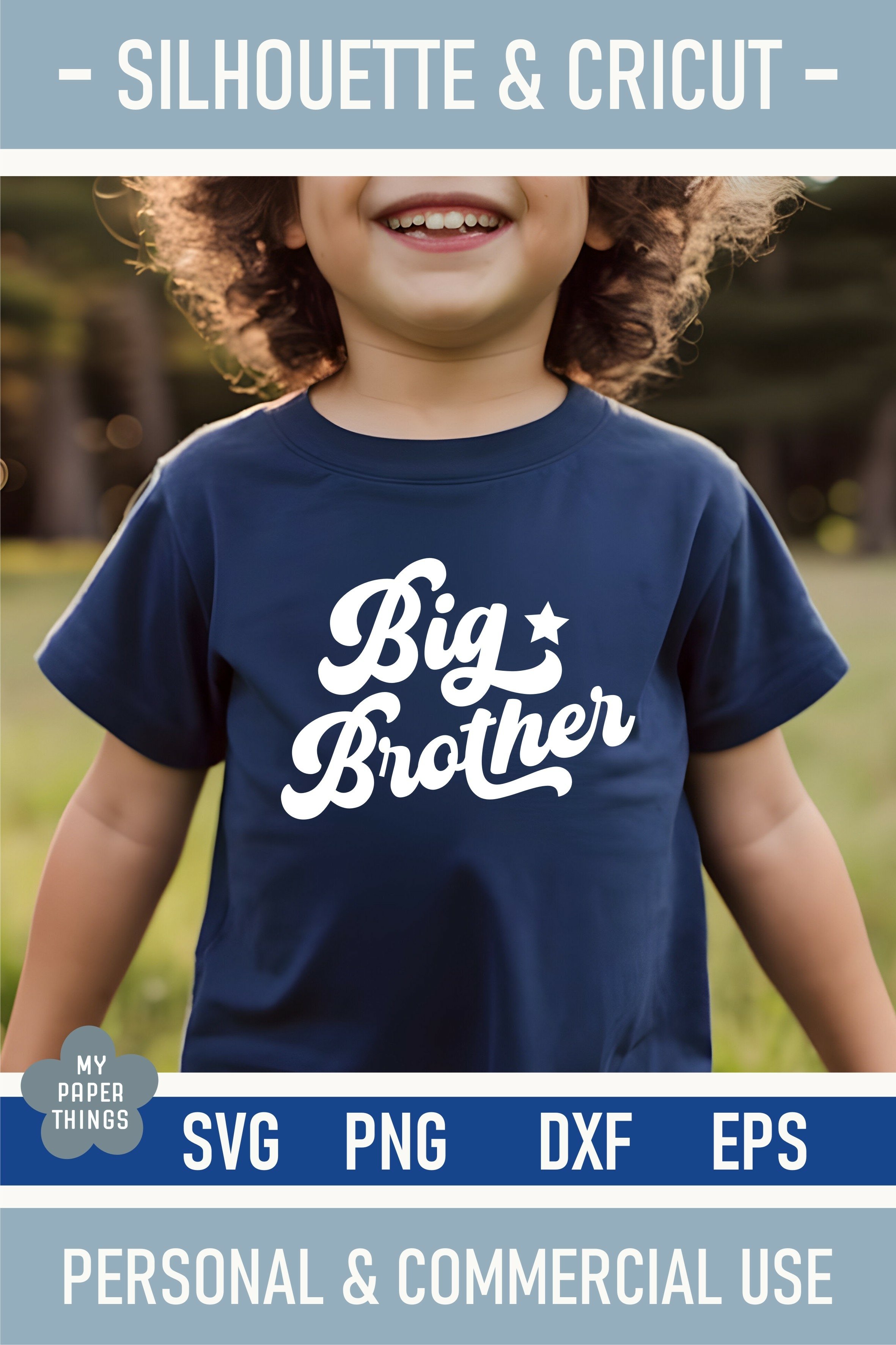 Big Brother Svg, Best Big Bro Ever Svg, Siblings Svg