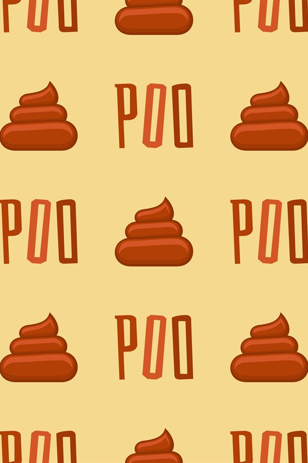 Poo colors seamless pattern