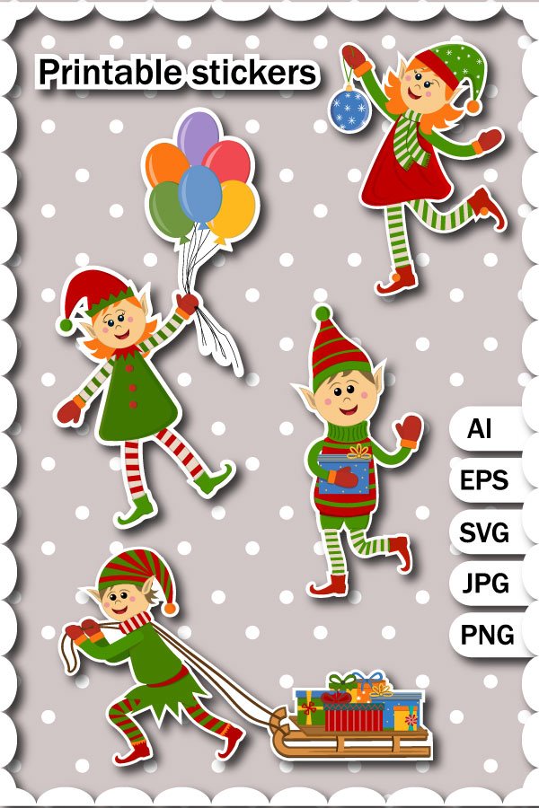 Fabulous Christmas elves (1037403)