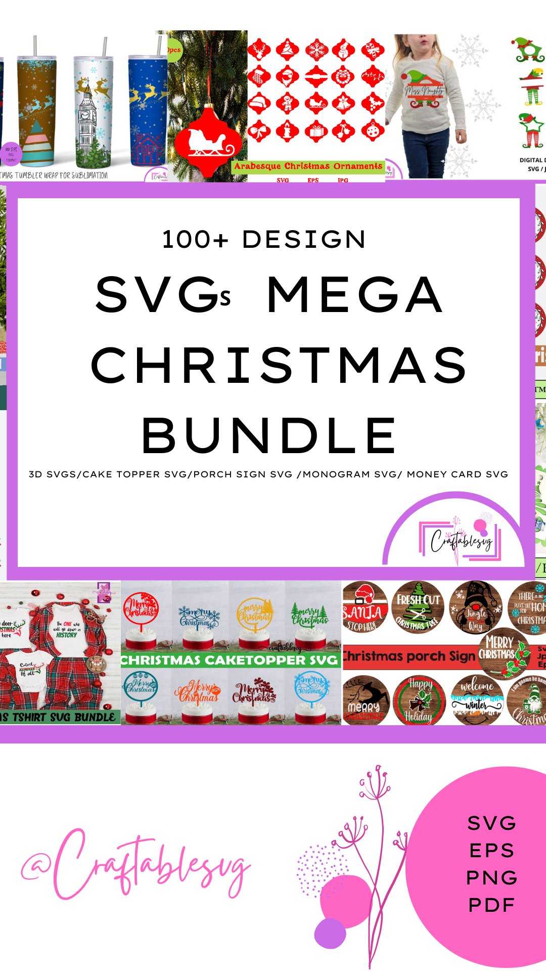 Mega Christmas SVG Bundle