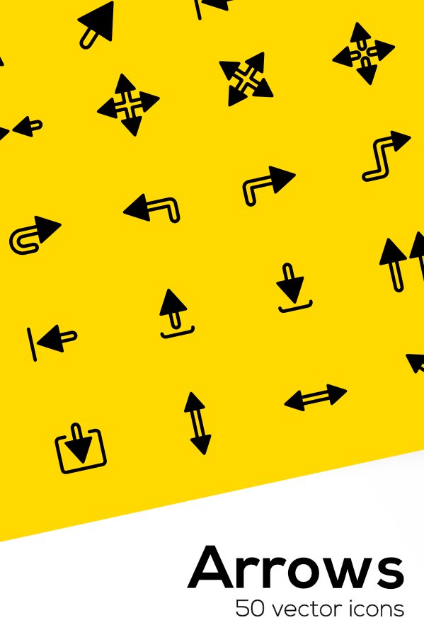 Arrow Icons Set - SVG