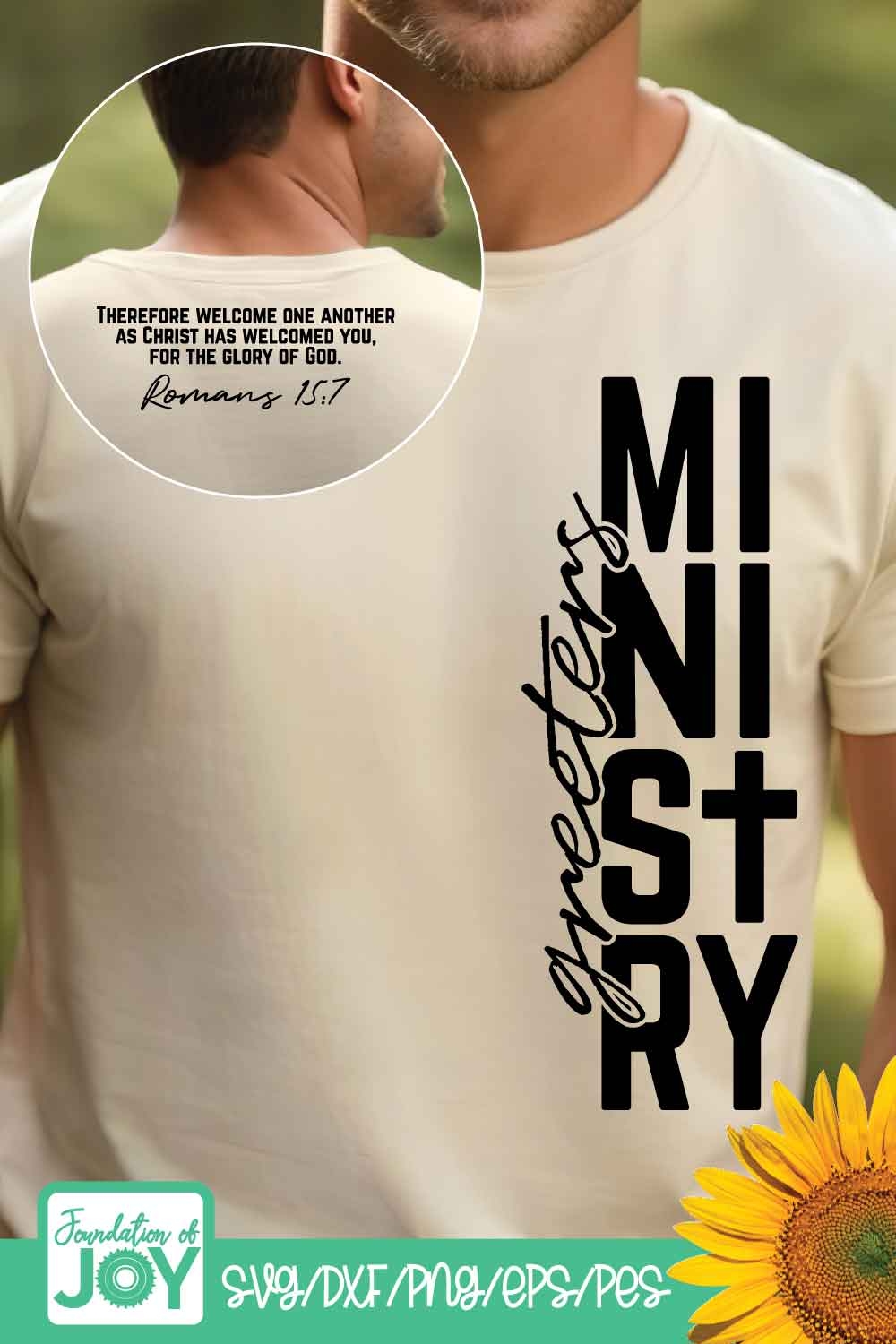 Greeters Ministry svg, Bible Verse svg, Church Ministry