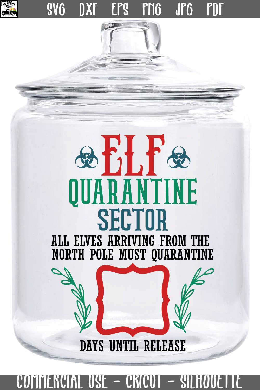 Elf Quarantine SVG File - Christmas Elf Quarantine (1619093)