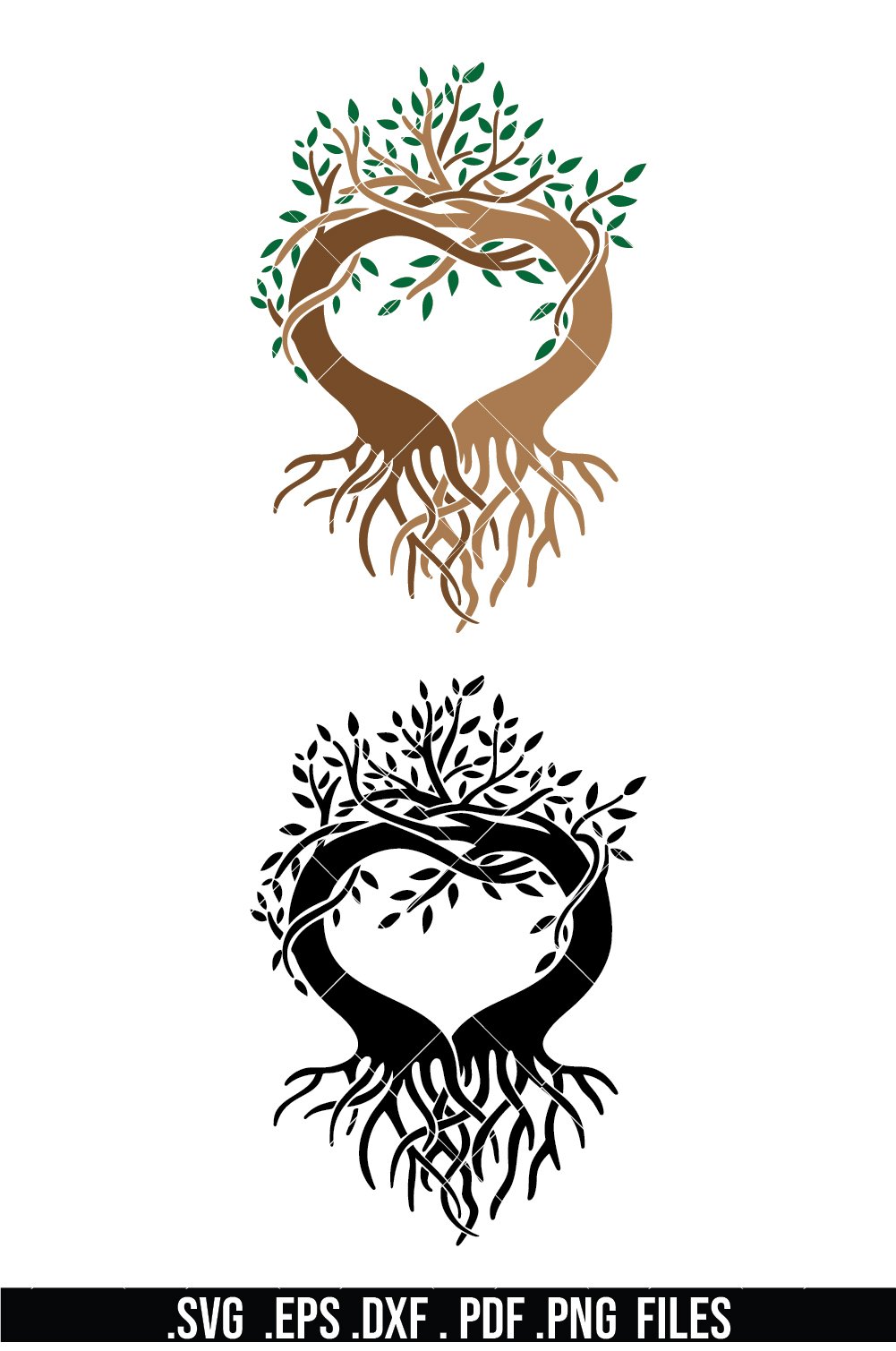 Tree SVG, Heart Trees, Wedding Tree Family Tree Tree of Life