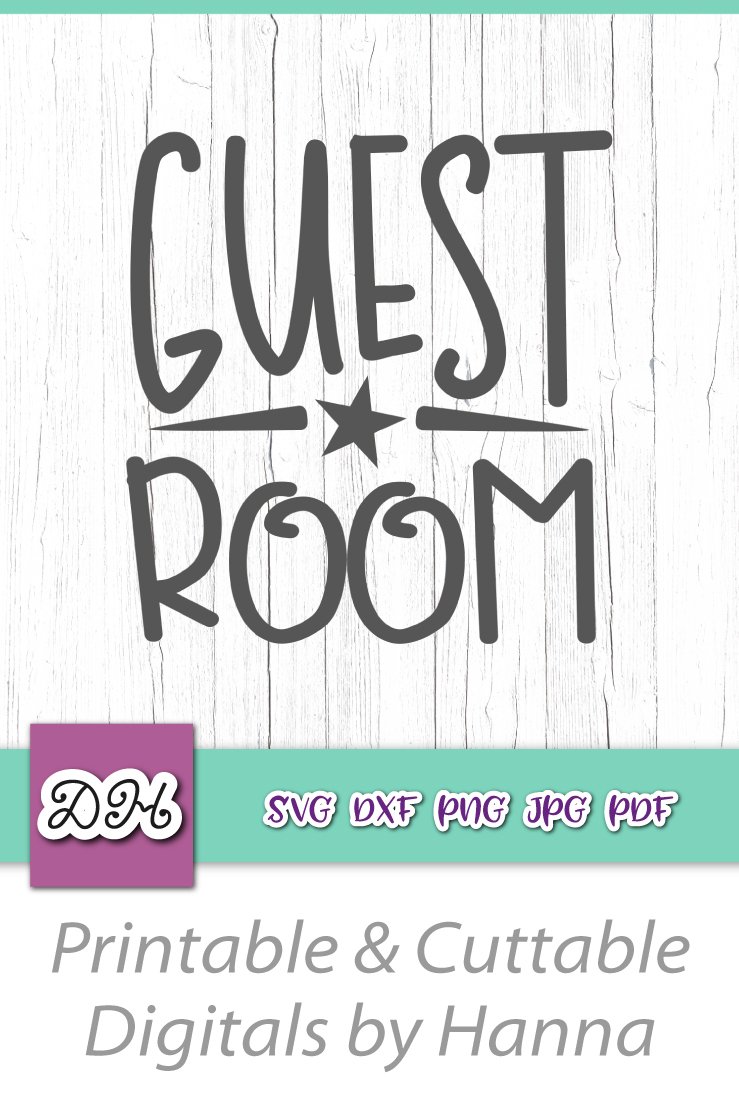 Guest Room Door Sign home decor