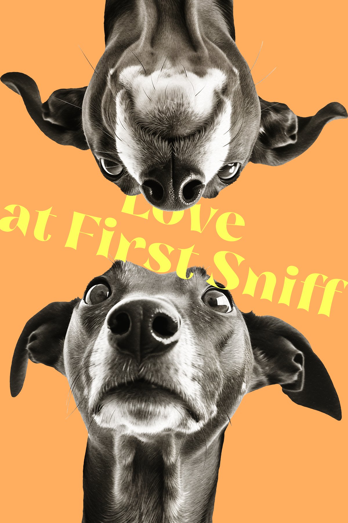 Funny Whippets postcard (3247206)