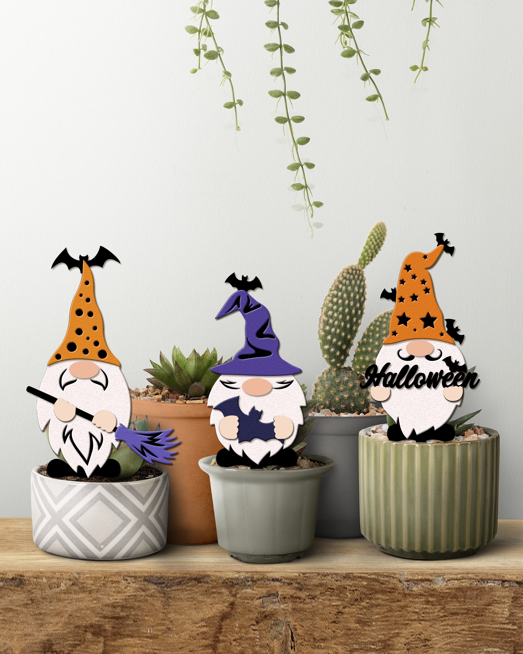 GNOMES HALLOWEEN Toppers Bundle