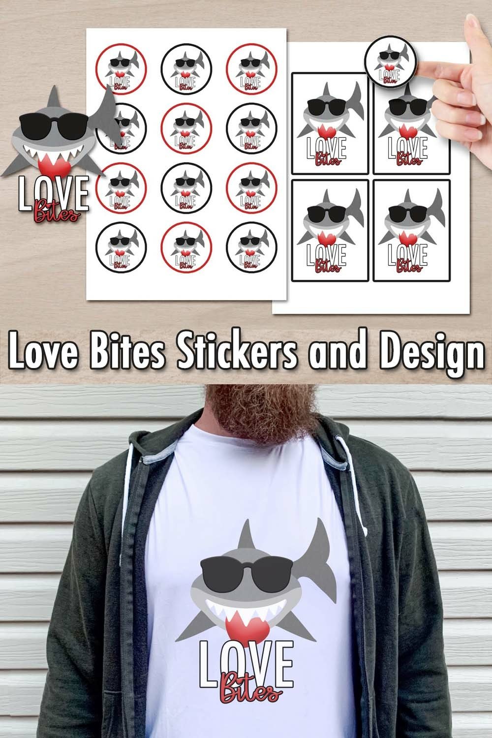 Love Bites Mini Bundle of Stickers and a Design
