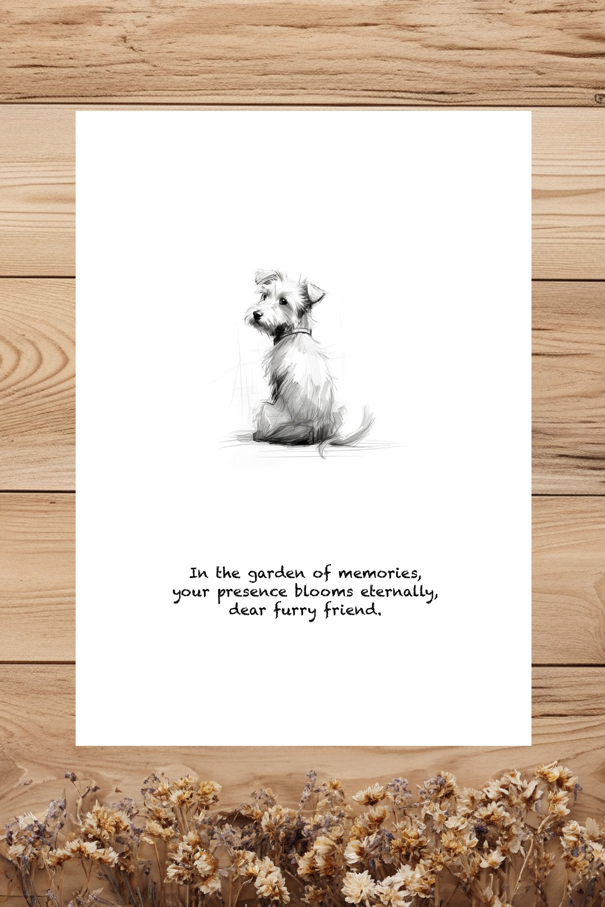 Digital Dog Loss Condolence: Instant Pet Sympathy (2705679)