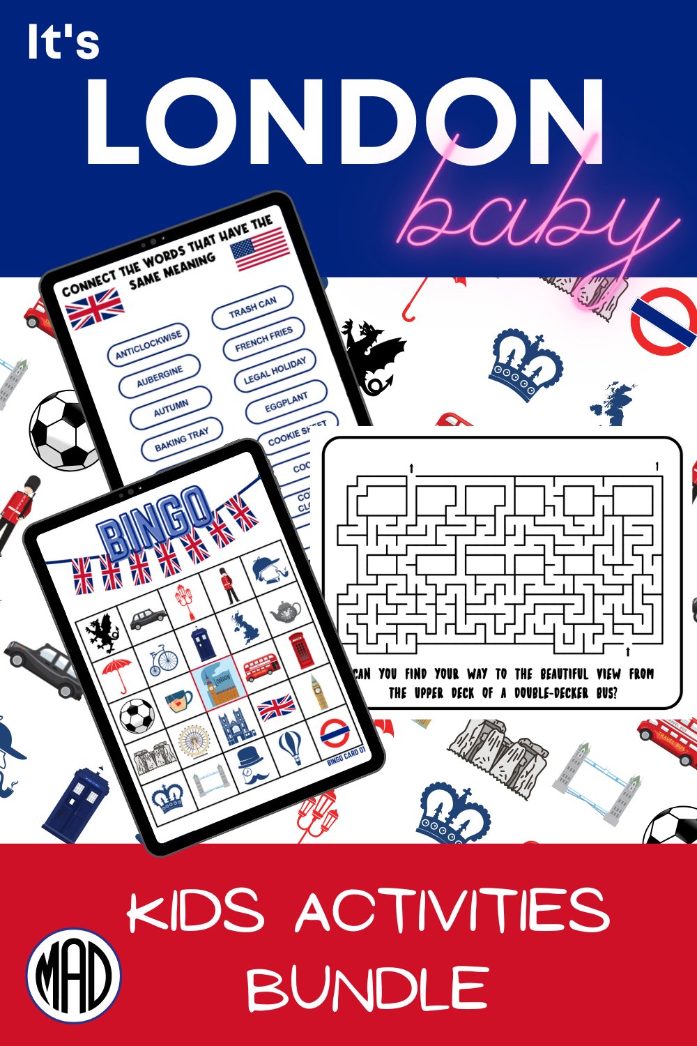 London UK activities for kids