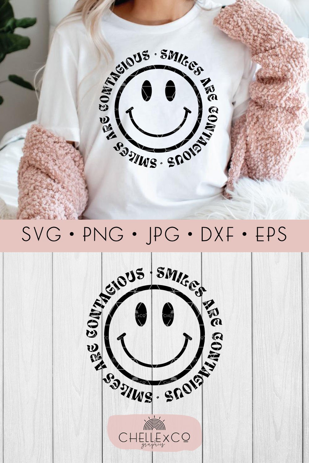 Smiles Are Contagious SVG PNG JPG