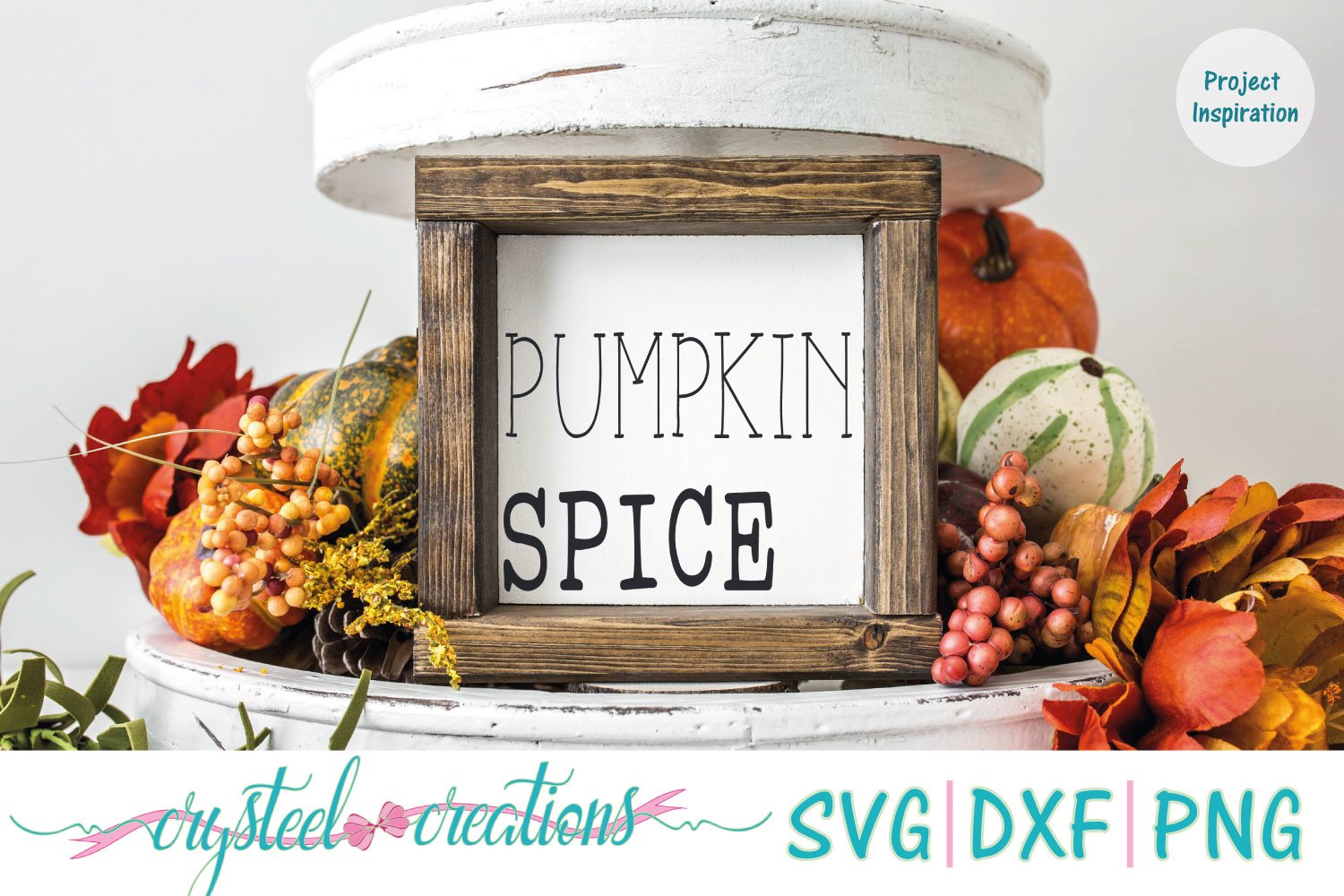 Pumpkin Spice SVG, DXF, PNG (803536)