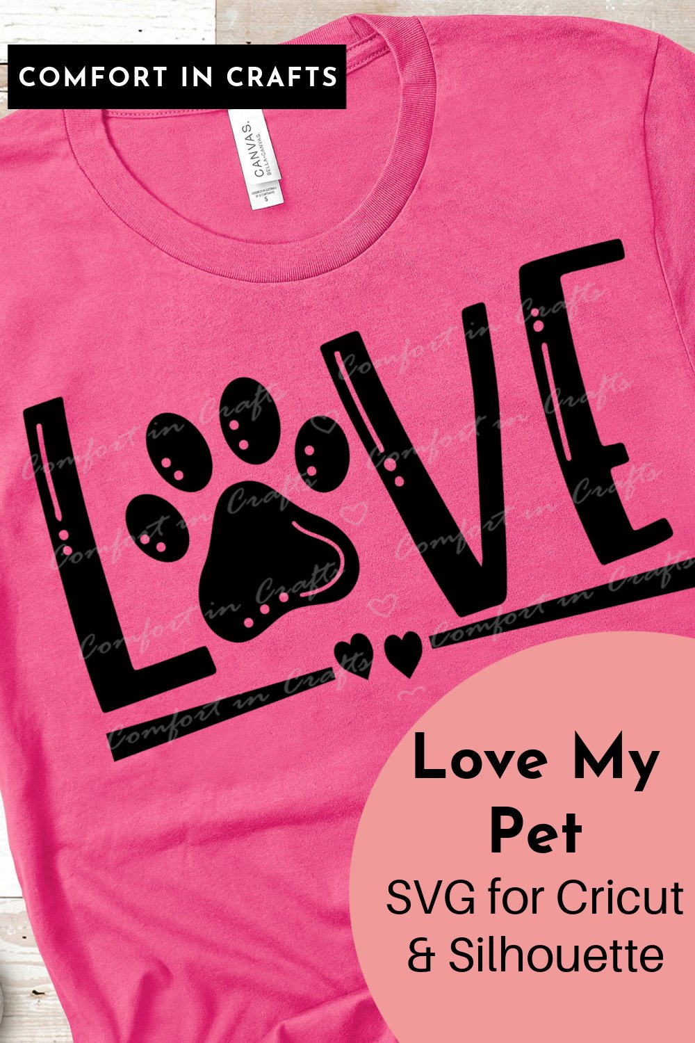 Love my Pet SVG and Sublimation