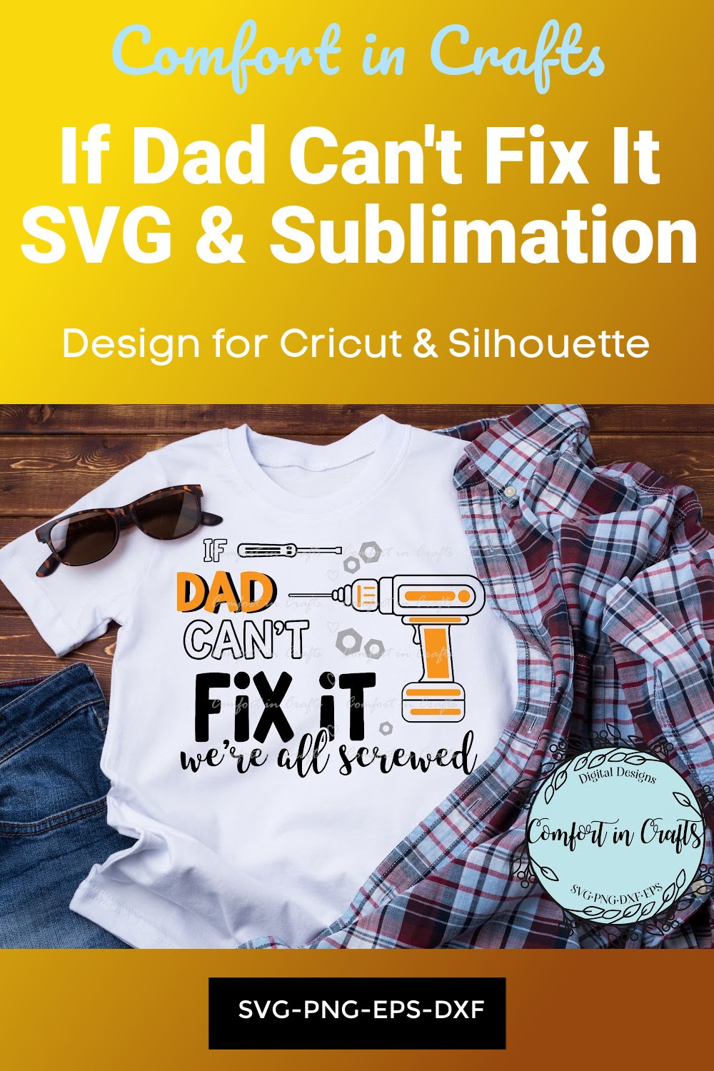 Tool Dad Can Fix It SVG