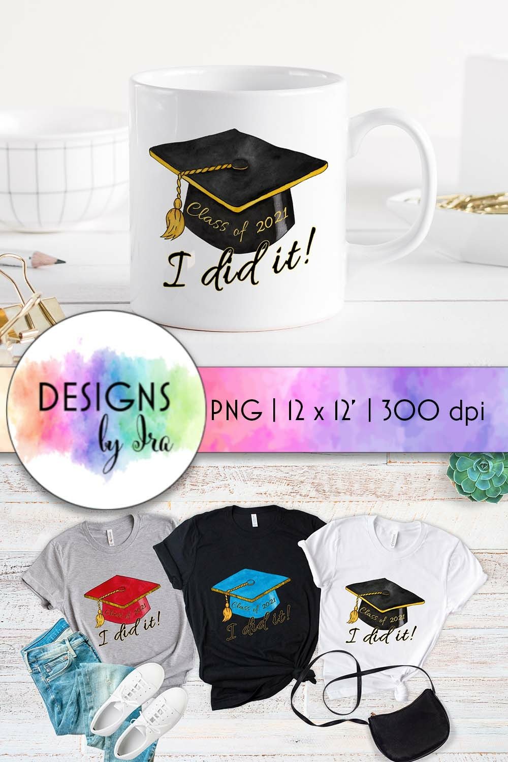 Graduation 2021 Sublimation | Class of 2021 | Graduate