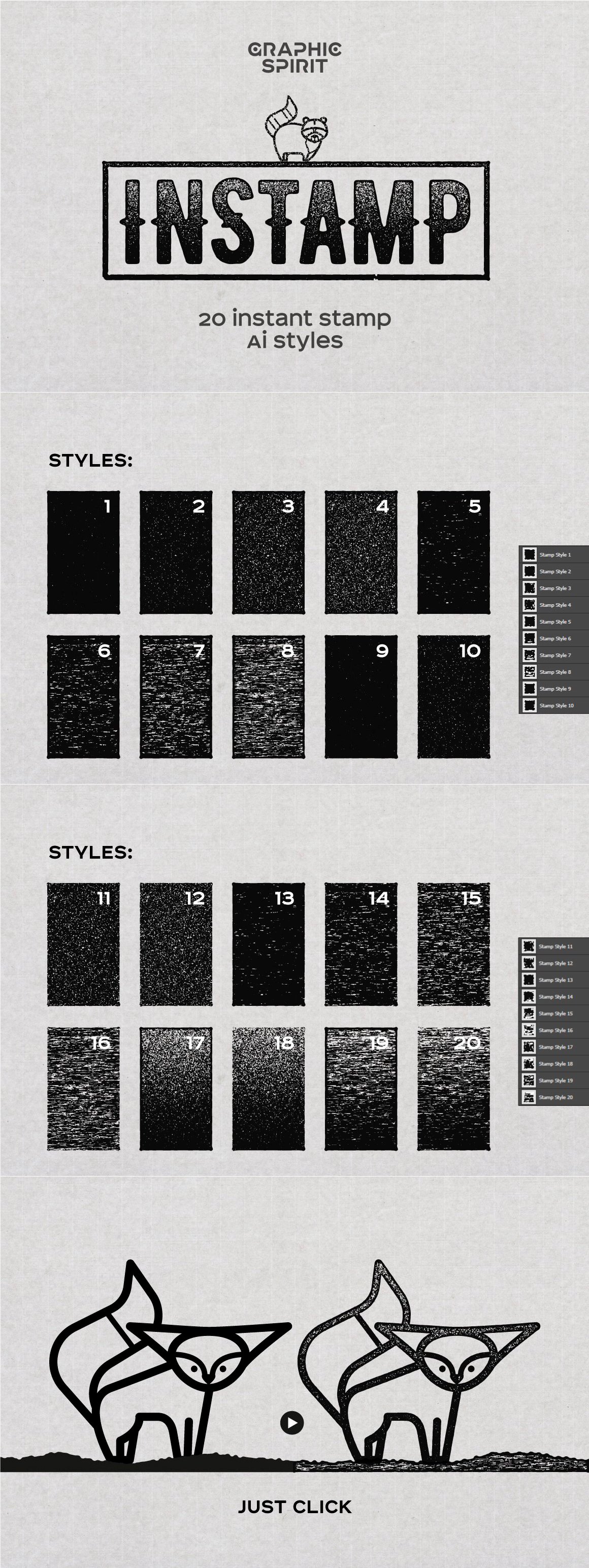 INSTAMP Instant Stamp AI Styles (2608)