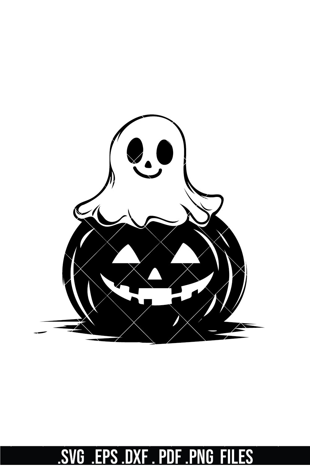 Cute Pumpkin and Ghost Fall Autumn Halloween (4569328)