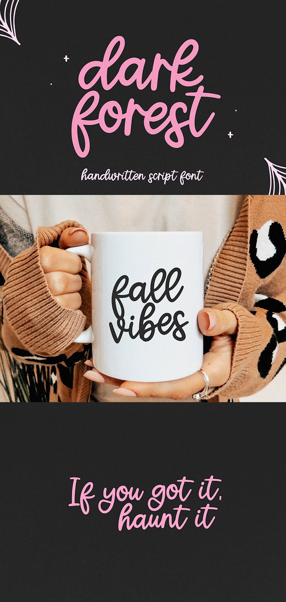 Dark Forest - Handwritten Script Font