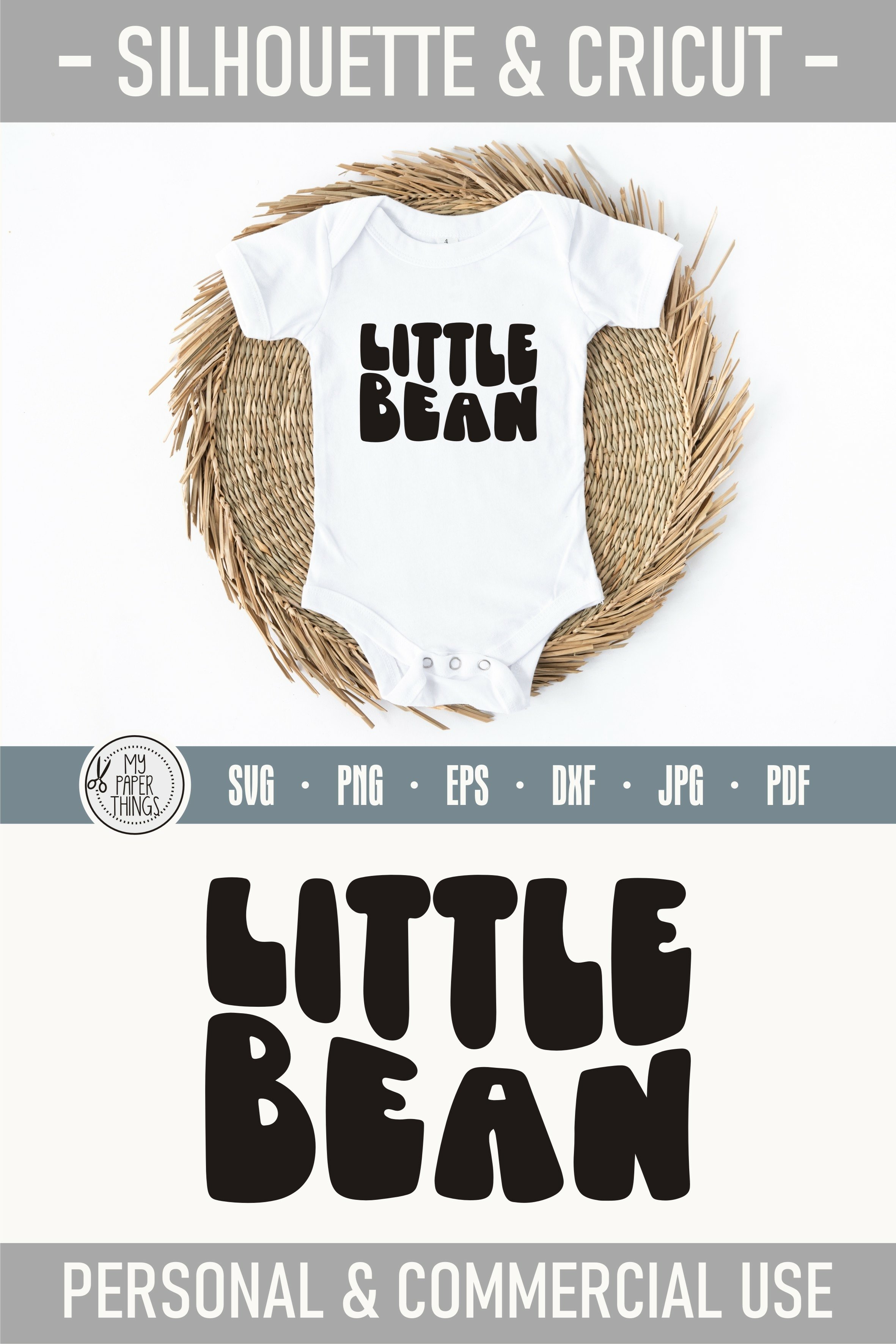 Little Bean Svg
